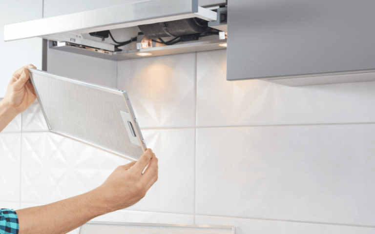 Spannende Klebrige Dunstabzugshaube Reinigen Spulmaschine Ebenbild
